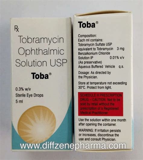Tobramycin Eye Drop 5 Ml At ₹ 350 Piece In Bardoli Id 26107951348