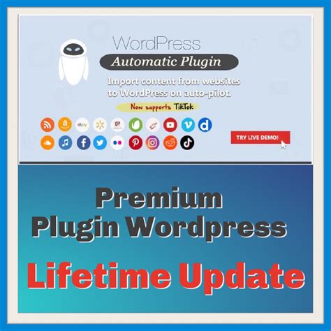 Jual Wp Automatic Plugin Wordpress Automatic Plugin Shopee Indonesia