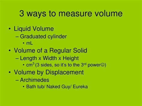 PPT Volume PowerPoint Presentation Free Download ID