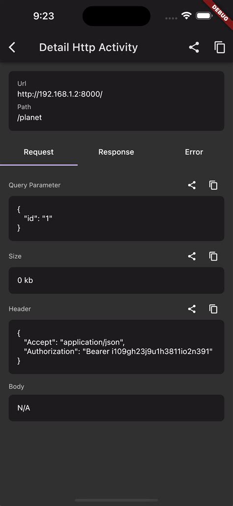 Network Inspector Flutter Package