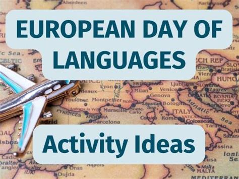 European Day Of Languages Activity Ideas Teaching Resources