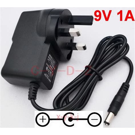 Ac Dc 9v Power Supply Switching Adapter Uk Plug For Brother P Touch