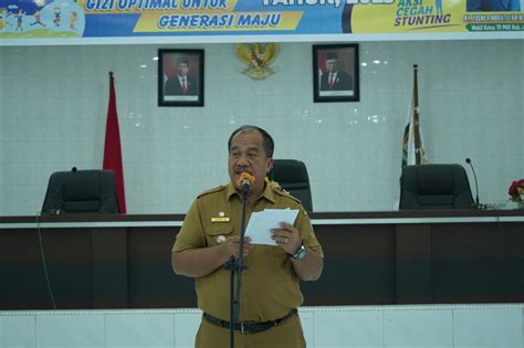 Wakil Bupati Buka Rembuk Stunting Tingkat Kabupaten Asahan Tahun 2023