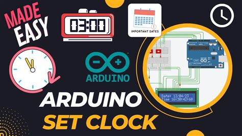 MADE EASY Arduino SET CLOCK LCD FULL PROJECT HW SW SIMULATION YouTube