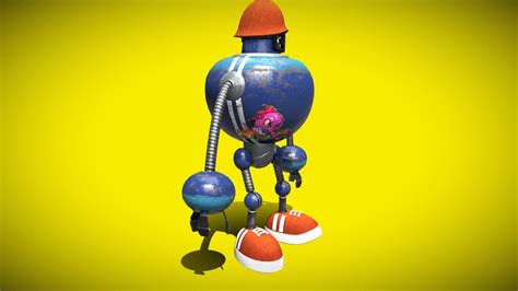Robot Spark 3d Model By Akshat Akshatranjan520 [cf2528e] Sketchfab