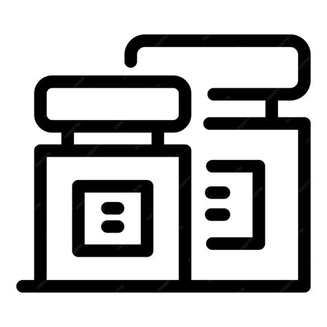 Premium Vector Pen Ink Icon Outline Pen Ink Vector Icon For Web Design Isolated On White