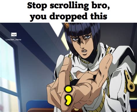 stop scrolling bro you dropped this r programmerhumor