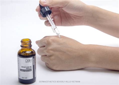 Review Serum đưỡng ẩm DBH Moisture B5 da đẹp sau một đêm sử dụng
