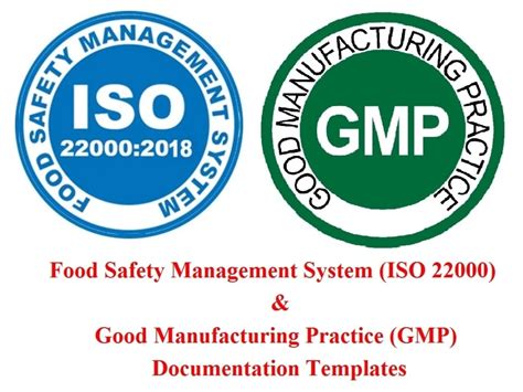 Good Manufacturing Practices GMP Complete Documentation Templates Upwork