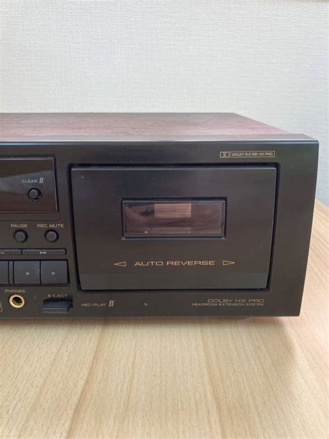 Yahooオークション 【ed2393】teac ティアック ダブルカセットデッ