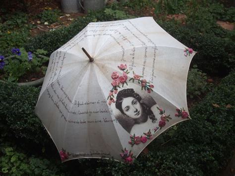 L ombrelle de Juliette Journal Textile Nadine Levé Broderie