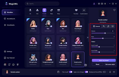 Seksi AI glasovni generator teksta u govor i izmjenjivač glasa u stvarnom vremenu