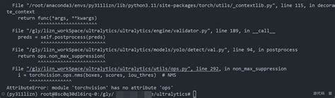 完美解决 AttributeError: module ‘torchvision‘ has no attribute ‘ops‘ 的问题_attributeerror: module ...