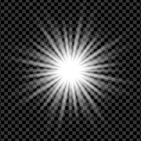 Premium Vector Starburst Effect With Black Background