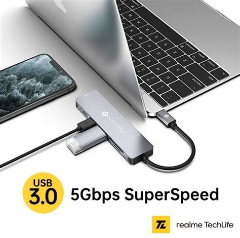 Buy Novoo In Pro USB C Hub With USB A Port USB C PD Port HDMI Port SD Card And TF Slot