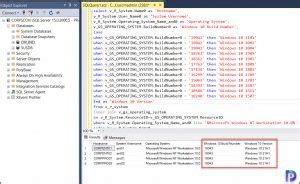 Easily Find Windows Version Using SCCM SQL Query