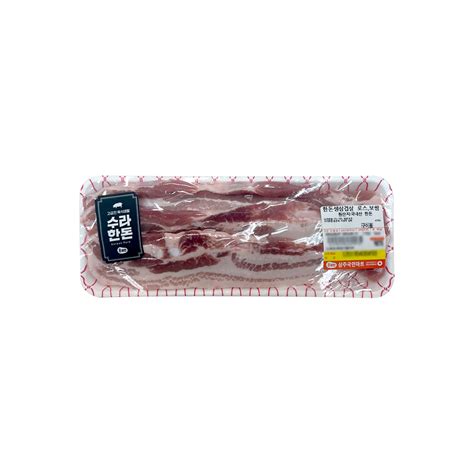 수라한돈 생삼겹살 구이용 550g 배민 장보기∙쇼핑