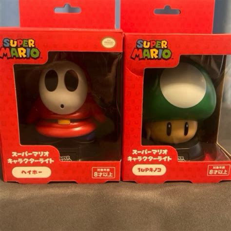 現貨促銷！全新日本nintendo授權 正版任天堂超級瑪利歐角色 小夜燈 蝦皮購物