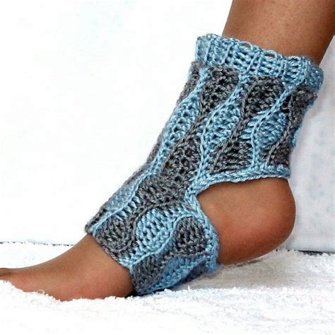 Rainbow Stripe Yoga Socks Free Crochet Pattern Artofit