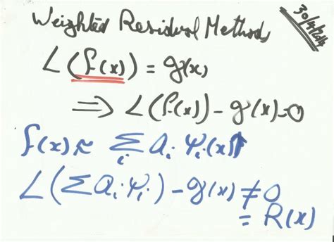 Pdf General Weighted Residual Method Dokumen Tips