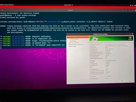 Nvidia Driver Is Installed But The Driver Is Not Loaded Ask Ubuntu