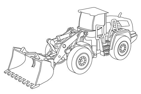 Free Printable Bulldozer Coloring Pages Free Coloring Sheet