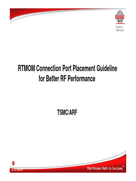 Crtmom Rf Device Route Guidance For Rf Application Pdf