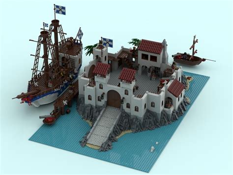 Lego Moc Imperial Fortress By Thisonebrick Rebrickable Build With