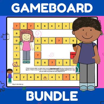 The Math Gameboard BUNDLE By Skye S Workshop TPT