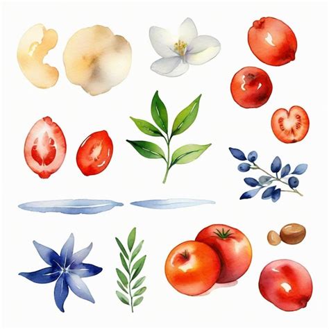 Protocol Vector Set White Background Isolated A High Quality Premium