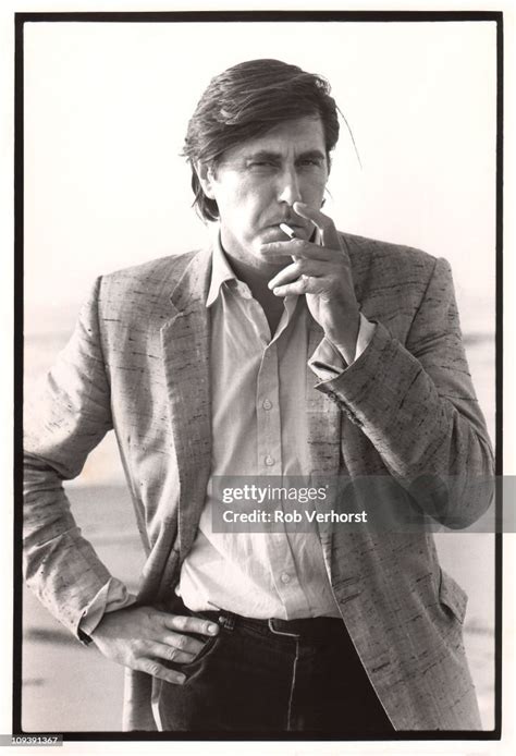 A Portrait Of Bryan Ferry Roxy Music Era Smoking A Cigarette News