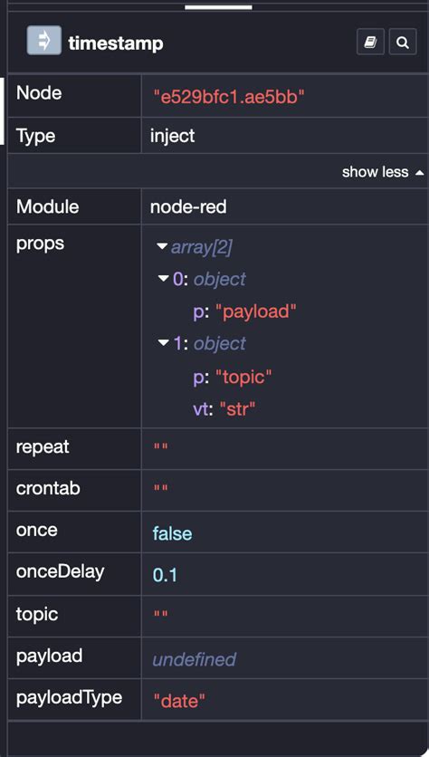 Opening An Inject Node Settings Triggers A Change In The Flow Issue 3316 Node Red Node Red