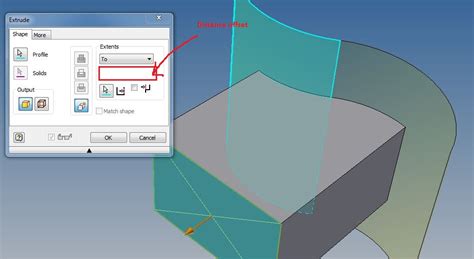 Ability To Specify Offset From Extrusion Startend Faces Autodesk