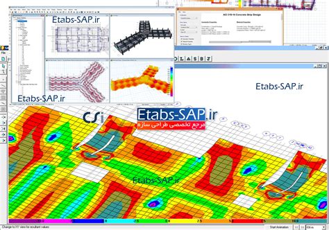 علت محاسبه ی اشتباه برش پانچ در Safe مرجع آموزش Etabs Sap2000 Safe