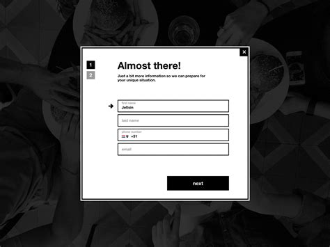 Sign Up Flow With Custom International Phone Country Code Picker By