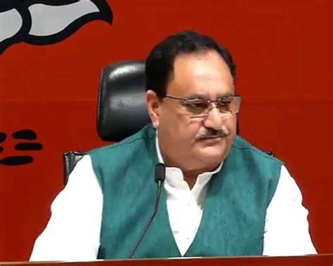 J P Nadda Appointed Bjps Working President