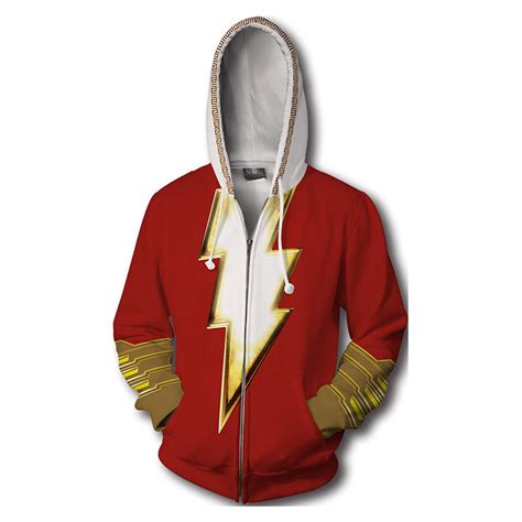 Shazam Cosplay Costume Inswear Inswear
