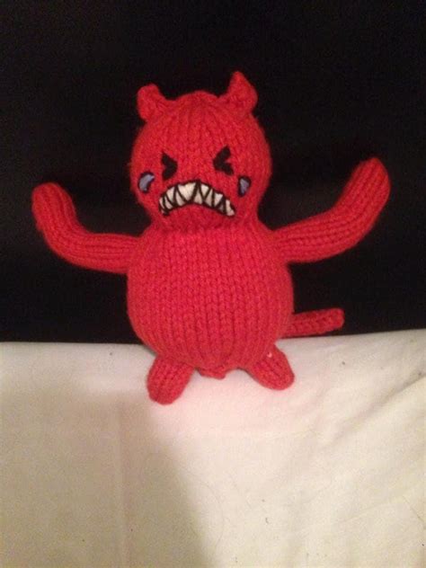 Radiohead Crying Minotaur Plushie By Knitplushietime On Etsy