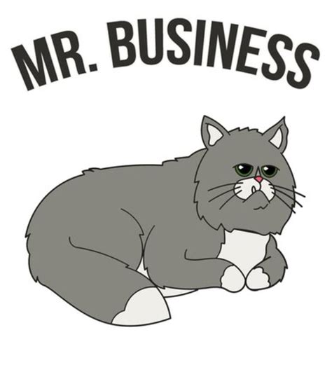 Mr Business From Bobs Burgers Bobs Burgers Cat Bobs Burgers Mr