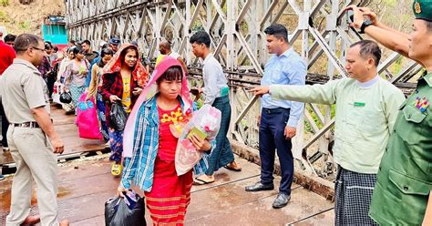 38 Illegal Migrants Deported To Myanmar One Indian National Brought