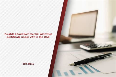 Insights About Commercial Activities Certificate Under VAT