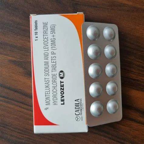Levozet M Montelukast Sodium Levocetirizine Hydrochloride Tablets At Rs