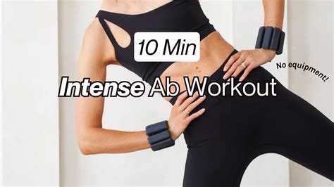 10 Min Express Intense Ab Workout Soul Sync Body Sanne Vloet Youtube