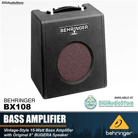 Jual Behringer Thunderbird Bx108 Bx 108 Bass Amp Amplifier With