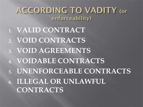 Solution Classification Of Contract Studypool