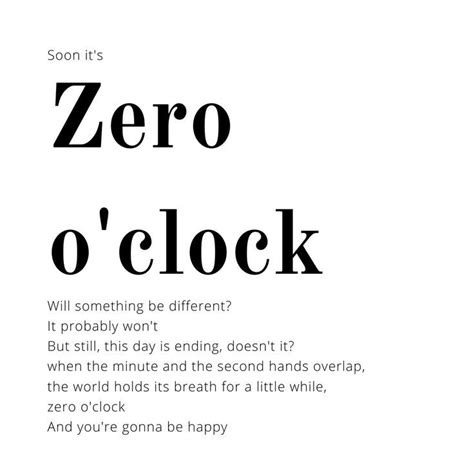 Zero Oclock Poster Bts Iconos De Redes Sociales Tatuaje De