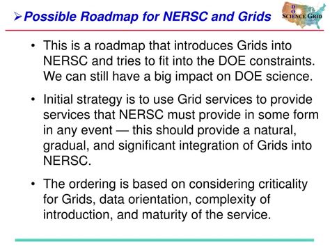 Ppt Computing And Data Infrastructure For Large Scale Science Nersc And The Doe Science Grid