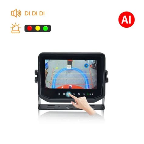 Ai Pedestrian Detection Camera Proximity Detection Loader Forklift Truck Collision Warning