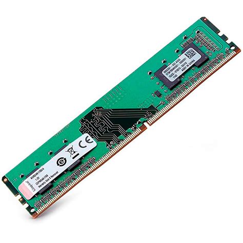 Memória 4GB DDR4 2400MHz Kingston CL17 KVR24N17S6 4 Oficina dos Bits
