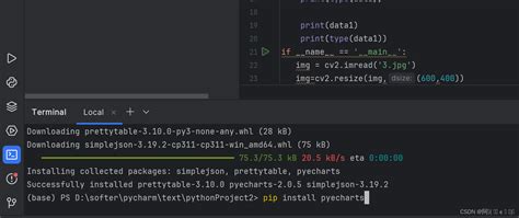 python数据可视化——笔记1 csdn博客